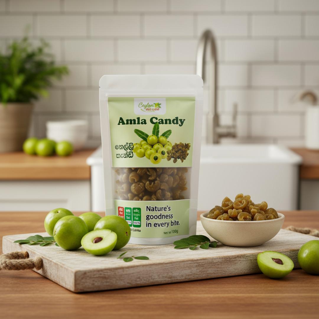 Amla Candy (නෙල්ලි කැන්ඩි) 100g - Ceylon Gadagedi
