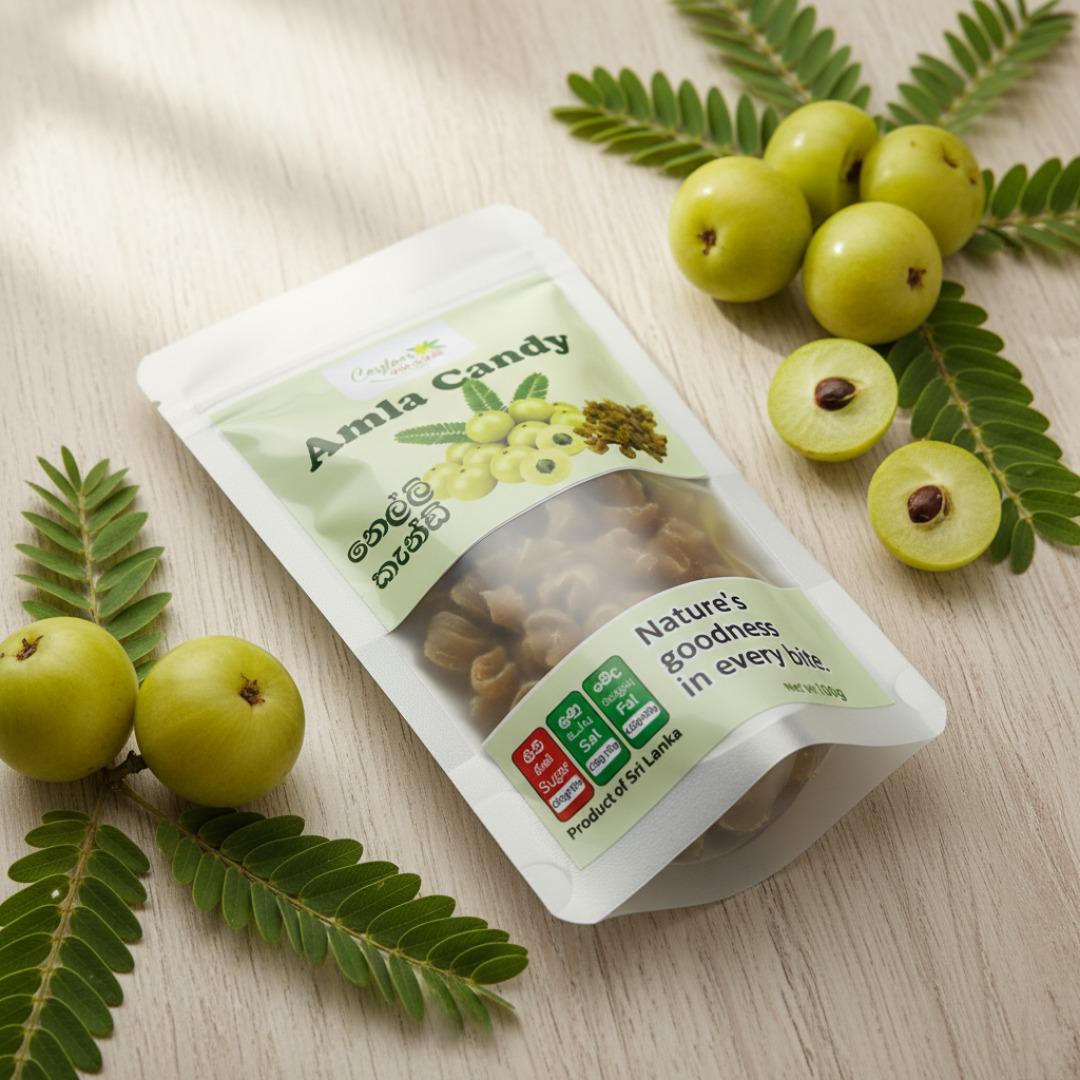 Amla Candy (නෙල්ලි කැන්ඩි) 100g - Ceylon Gadagedi